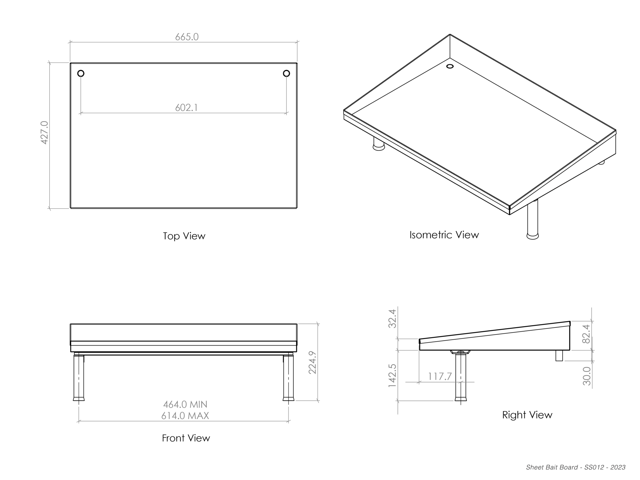 Sheet Bait Board | Fishing Bait Board, Bait Boards Australia