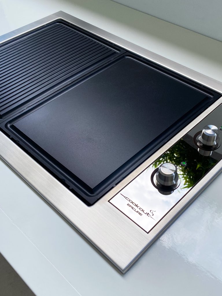 Epicure Pro Electric BBQ | Built-In 240V, 1600W Flat Grill