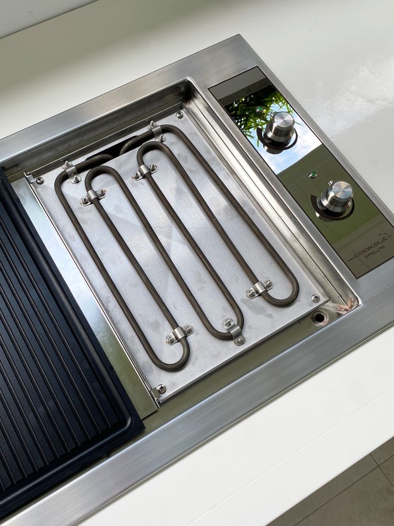 Epicure Pro Electric BBQ | Built-In 240V, 1600W Flat Grill